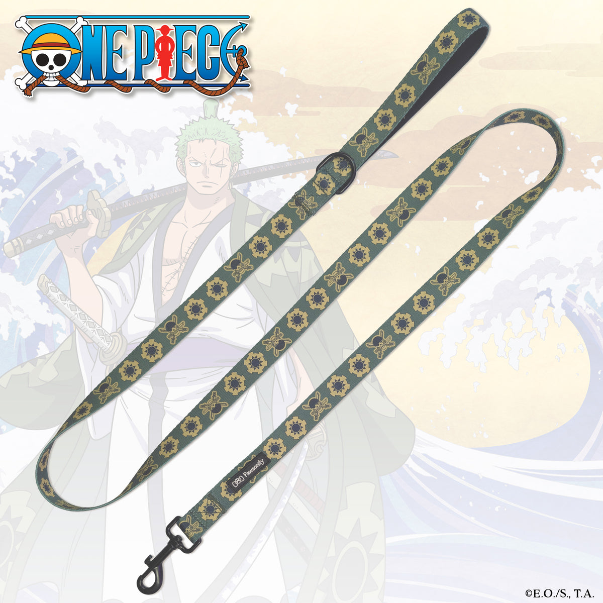 Roronoa Zoro Wano Leash for Cats & Dogs | One Piece | Pawsonify » Pawsonify