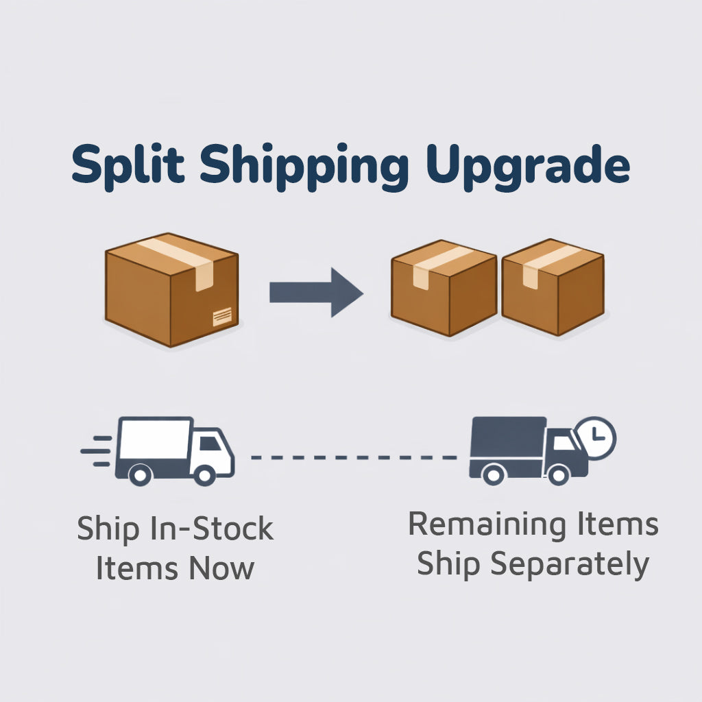 Split Shipping – Send In-Stock Items First