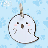 Ghost Pet Tag | Pawsonify | Pawsonify